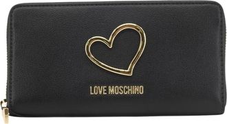 Love Moschino Femme, Accessoires, Noir, Taille: ONE Size Portefeuille