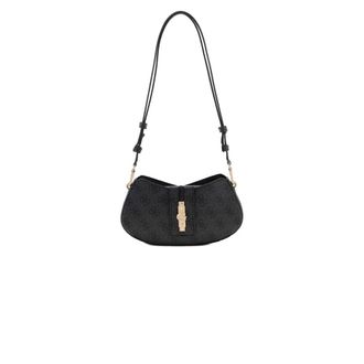 Guess Yvonne Logo Mini Cvtl Shdr Bg - - Bags - Damen - Schwarzk - ONE SIZE