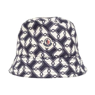 Moncler Femme, Accessoires, Bleu, Taille: S Bob Patterned