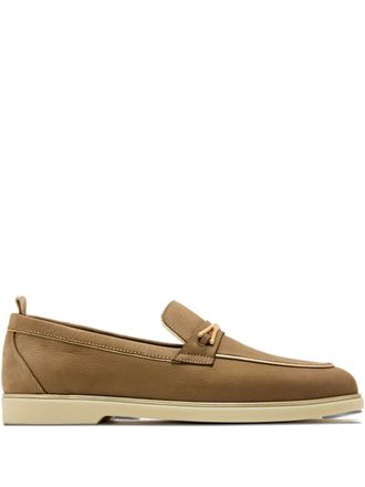 Magnanni mocassins en daim - Tons neutres