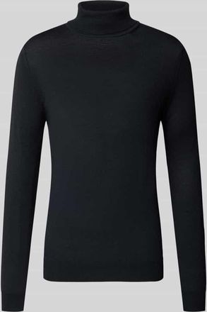 Christian Berg Wollpullover mit Rollkragen