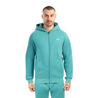 Smilodox Zip Hoodie Herren Yasin, Kapuzenpullover mit Logo auf der Brust, leicht &uuml;berschnittenen Schultern, weichem und hochwertigem Stoff, sportlicher Hoody f