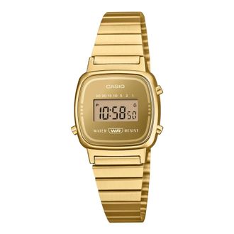 Casio Montre num&eacute;rique vintage - Femme - Accessoires - Jaune - Taille: ONE Size