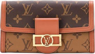 Louis Vuitton Sarah Dauphine Wallet Reverse Monogram Canvas small wallets - Braun