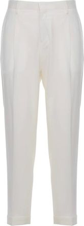 BRIGLIA 1949 Homme, Pantalons, Blanc, Taille: M Pantalon Tiberio