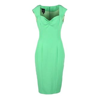 Access Fashion Access Fashion, Femme, Robes, Vert, Taille: 42 FR Robe Midi