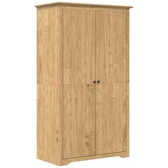 vidaXL Kleiderschrank BODO Honigbraun 53,5 x 99 x 173 cm Holzwerkstoff vidaXL