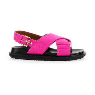 Marni Criss Cross Sandal - - Shoes - Damen - Rosa - 36 EU