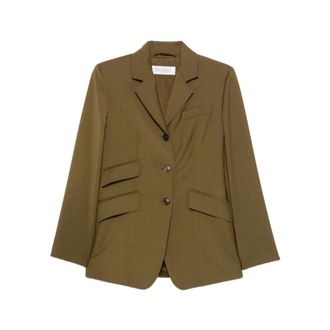 Max Mara Mxmpatio Jacke - - Jackets - Damen - Gr&uuml;n - 2XS