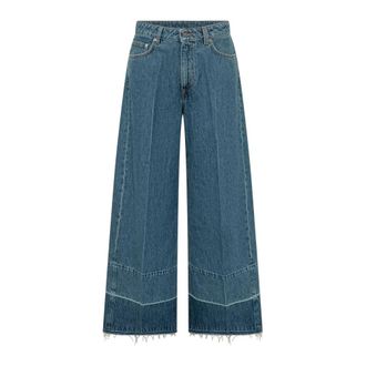 Givenchy Wide Leg Hose - - Jeans - Damen - Blau - W26