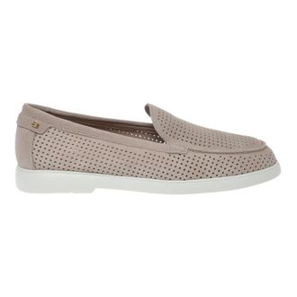 Baldinini Femme, Chaussures, Beige, Taille: 38 1/2 EU Slip-on in perforated suede leather beige