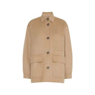 Max Mara Wkdfolk Manteau - Femme - Vestes - Beige - Taille: 32 FR