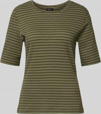 s.Oliver Black Label Regular Fit T-Shirt aus Baumwoll-Mix