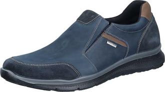 Manitu Homme 630212-05 Mocassin, Bleu, 44 EU