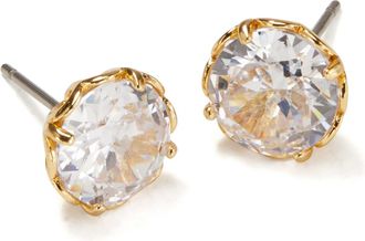 Kate Spade New York Kate Spade New York Round Ohrringe, klar/gold