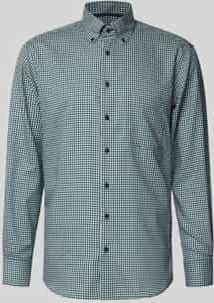 Eterna Modern Fit Business-Hemd mit Button-Down-Kragen