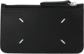 Maison Margiela Stitching Card Case - Black