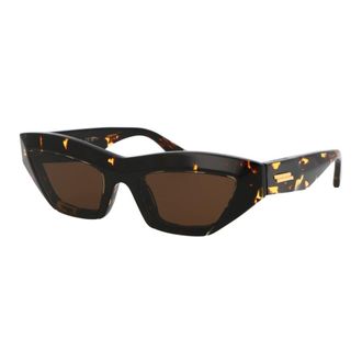 Bottega Veneta Cat-Eye-Sonnenbrille - - Accessories - unisex - Braun - 53 MM