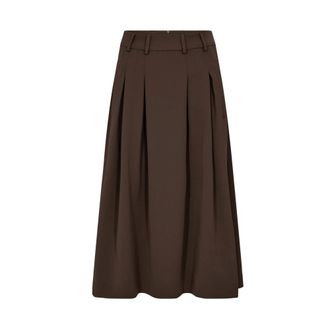 Co'Couture Damen, R&ouml;cke, Braun, SGr&ouml;&szlig;e