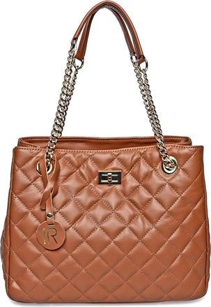 Isabella Rhea Braun Rindsledertasche