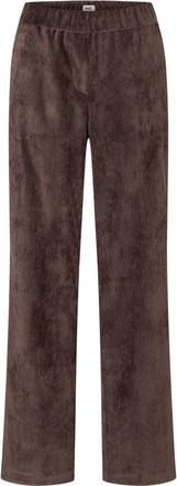 M.A.C Jump In Wide Pantalons - Femme - Pantalons - Brun - Taille: 48 FR
