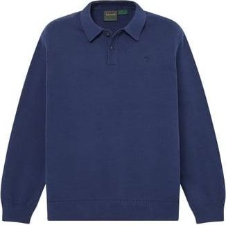 Timberland Pull &agrave; col polo en maille de coton