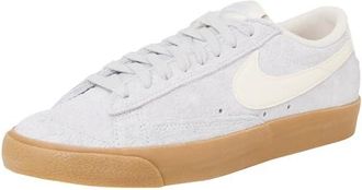 Nike Femme Blazer Low 77 Vintage Sneaker, Football Grey Pale Ivory Gum Light Brown, 37.5 EU