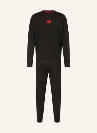 HUGO BOSS Hugo Schlafanzug Galaxy schwarz