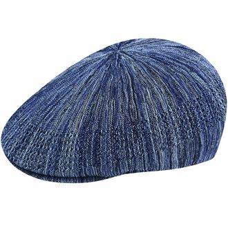 Kangol Color Burst Ventair Flatcap Schirmmütze Schiebermütze Herren - mit Schirm Sommer Frühling-Sommer - XL (60-61 cm) blau