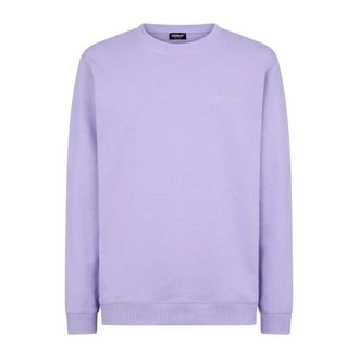 Dondup Regular-Fit Sweatshirt mit Rundhalsausschnitt - - Sweatshirts & Hoodies - Herren - Lila - L