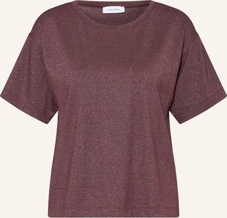 Darling Harbour Darling Harbour T-Shirt Mit Glitzergarn rot