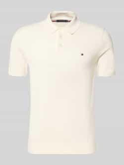 Tommy Hilfiger Regular Fit Strick-Poloshirt aus reiner Baumwolle