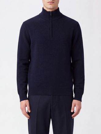 Roberto Collina Pull &agrave; col roul&eacute; en m&eacute;lange de laine avec demi-zip