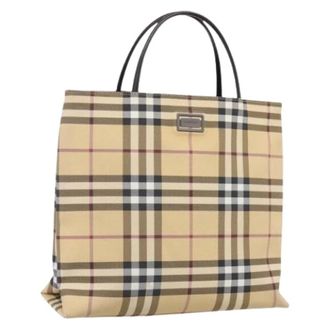 Burberry Pre-owned Vintage Tote Bag - - Pre-owned - Damen - Beige - ONE SIZE