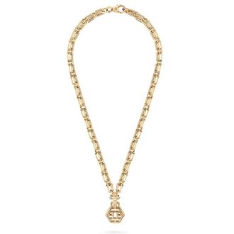 Philipp Plein Femme, Accessoires, Jaune, Taille: ONE Size Chain Necklace