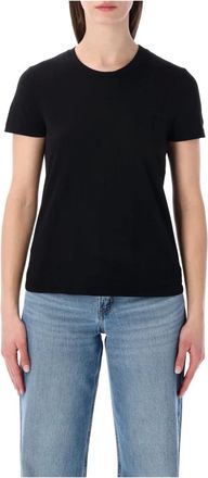 James Perse Femme, Tops, Noir, Taille: 42 FR Vintage Little Boy Tee