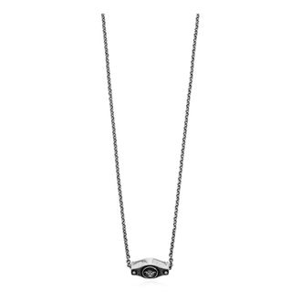 Versace Ellittica Necklace - - Accessories - unisex - Grau - ONE SIZE