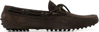 Emporio Armani Mocassins &agrave; lacets - Homme - Chaussures - Brun - Taille: 44 EU