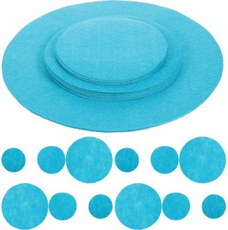 BESPORTBLE UTHCLO 24 St&uuml;ck Teiliges Filz topfschoner Pfannenschutz und Tellertrenner Wiederverwendbare Filzmatten zum Schutz von Geschirr Porzellan und T&ouml;pfen be