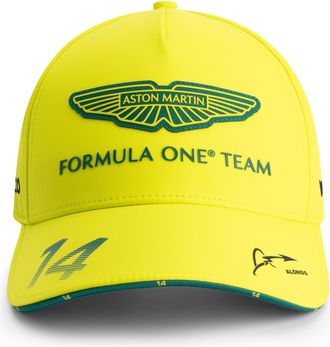 Aston Martin F1 2025 Fernando Alonso Kappe Limette - Einheitsgröße