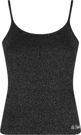 MC2 Saint Barth Femme, Tops, Noir, Taille: 38 FR Top Zaira