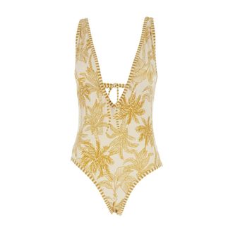 Eres Eres, Femme, Maillots de bain, Jaune, Taille: 38 FR Voyagedestination