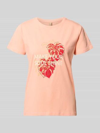Soyaconcept T-Shirt mit Statement- und Motiv-Print Modell RINA