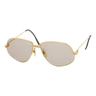 Cartier Pre-owned Maillon Panthere Sonnenbrille - - Pre-owned - Damen - Braun - ONE SIZE