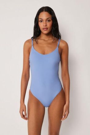 Calzedonia Klassischer Badeanzug Premium Fit Blau