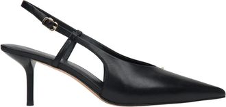 Estro & Luminara Femme, Chaussures, Noir, Taille: 36 EU Escarpins Slingback &agrave; Bout Pointu