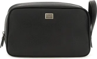 Dolce & Gabbana Femme, Sacs, Noir, Taille: ONE Size Necessair Vitello Alpine