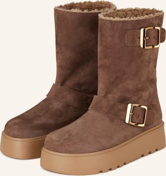 Casadei Casadei Plateau-Boots Ale braun