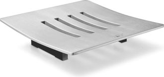 Zack 40101 ABBACO Seifenablage, Edelstahl matt