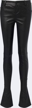 Gucci Pantalon ajust&eacute; en cuir